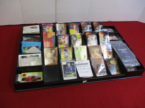 Large Collectible Card Display w/ Contents | Online Auctions | Proxibid