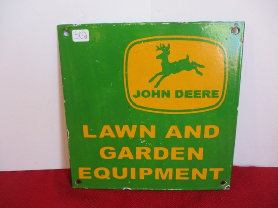 John Deere Porcelain Advertising Sign | Art, Antiques & Collectibles ...