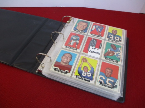 1964-1965 NFL Football Trading Card Binder-430 Cards | Art, Antiques ...
