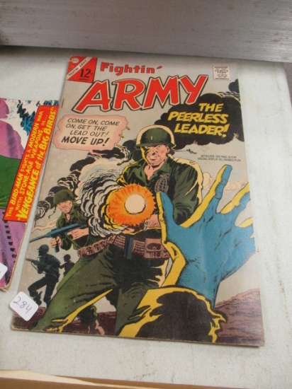 CDC Comics 12 cent Fighting Army Comic Book | Estate & Personal ...