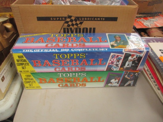 Topps 1989/1990 Sealed Factory Sets | Online Auctions | Proxibid