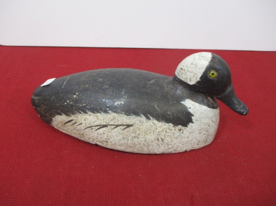 Hand Carved Wooden Canadian Maritime Decoy-Bufflehead | Online Auctions ...