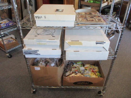 *SPECIAL OPPORTUNITY-Full Rack of Mixed Trading Cards | Online Auctions ...