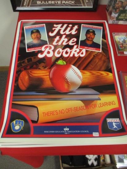 Milwaukee Brewers Promotional Posters-Lot of 11 | Online Auctions ...