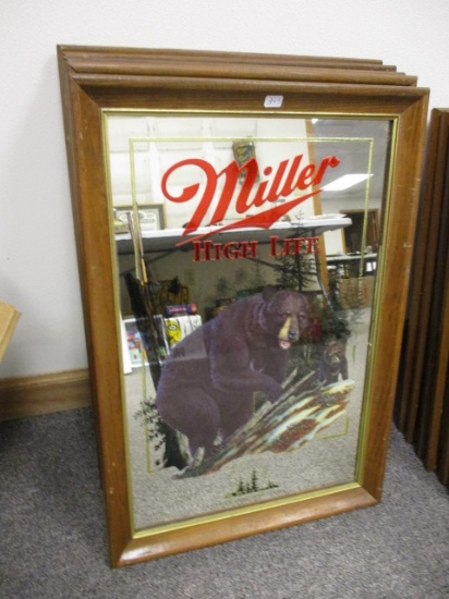 Miller High Life Mirror Set 5 of 6 | Estate & Personal Property ...