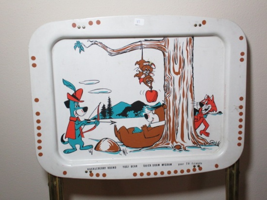 Vintage Hannah Barbara Cartoon Themed TV Tray | Estate & Personal ...