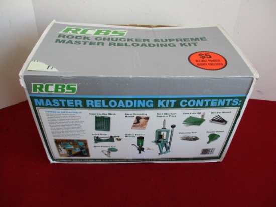 RCBS Rock Chucker Supreme Reloading Kit | Guns & Military Artifacts ...