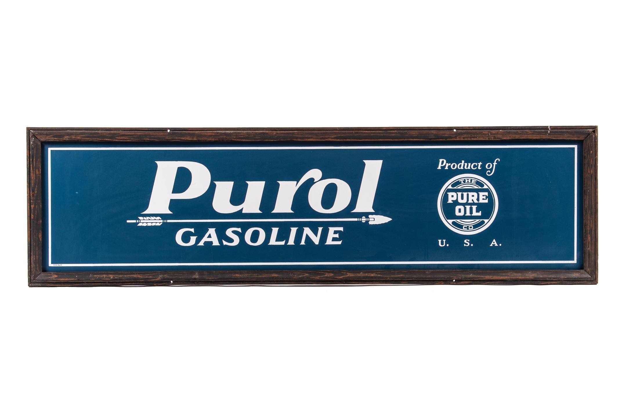 Pure Oil Gasoline Signs