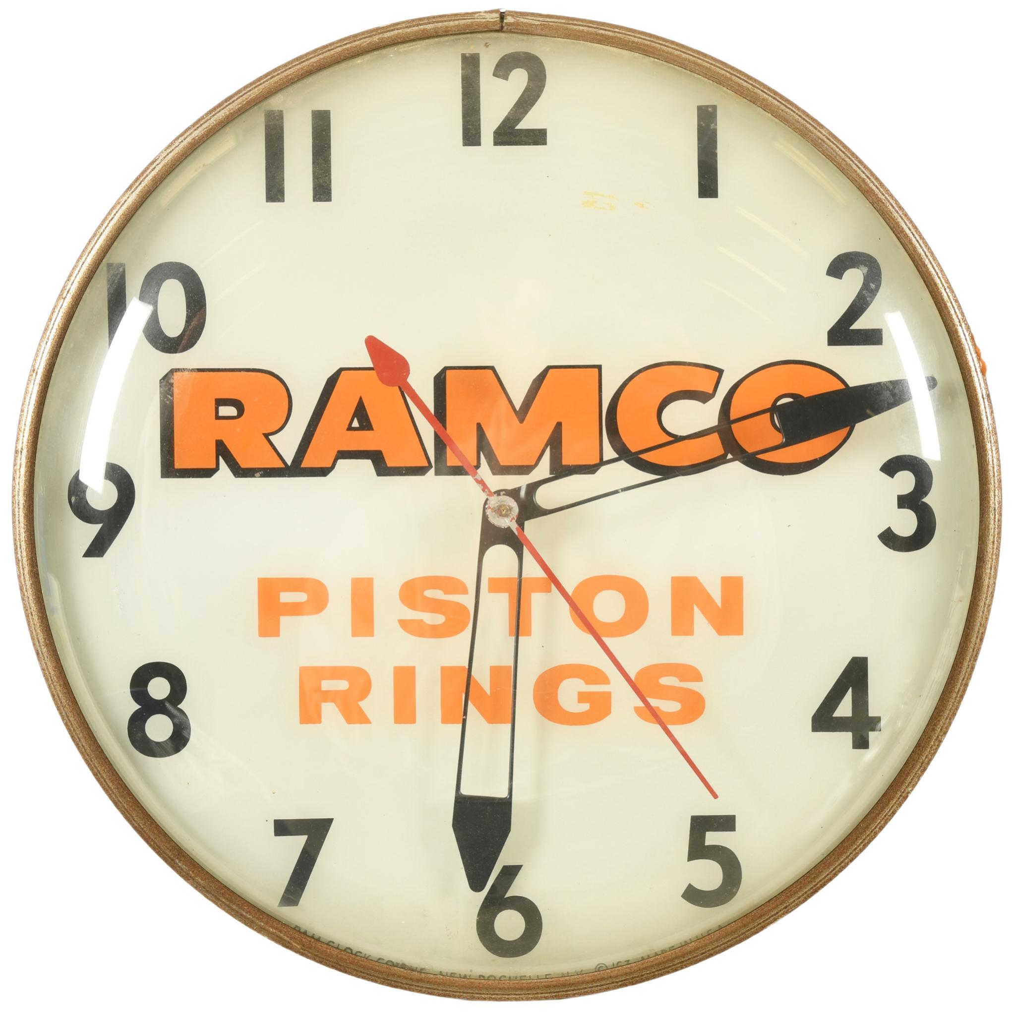 Ramco Piston Rings Pam Clock | Proxibid