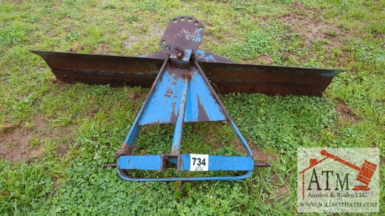 6' King Kutter Scrape Blade - 3 Pt hitch | Heavy Construction Equipment ...