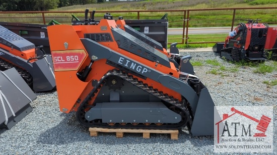 NEW Mini Stand-On Track Loader | Heavy Construction Equipment Skid ...
