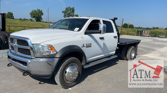 2018 Dodge Ram 4500 4X4 Flatbed | Commercial Trucks Hauling & Transport ...