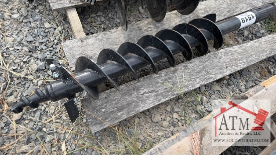 7" Auger Bit (Round Shaft) | Heavy Construction Equipment Construction ...