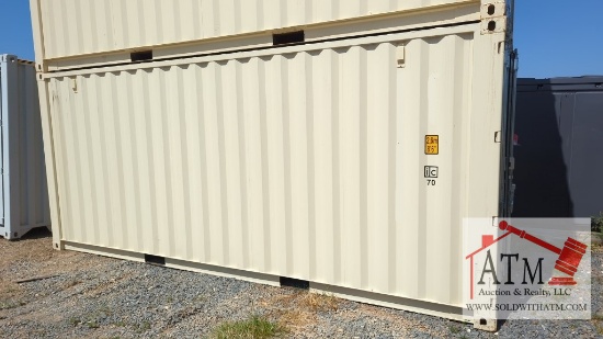 NEW/One Trip 20' Container (Easy Open Door) | Heavy Construction ...