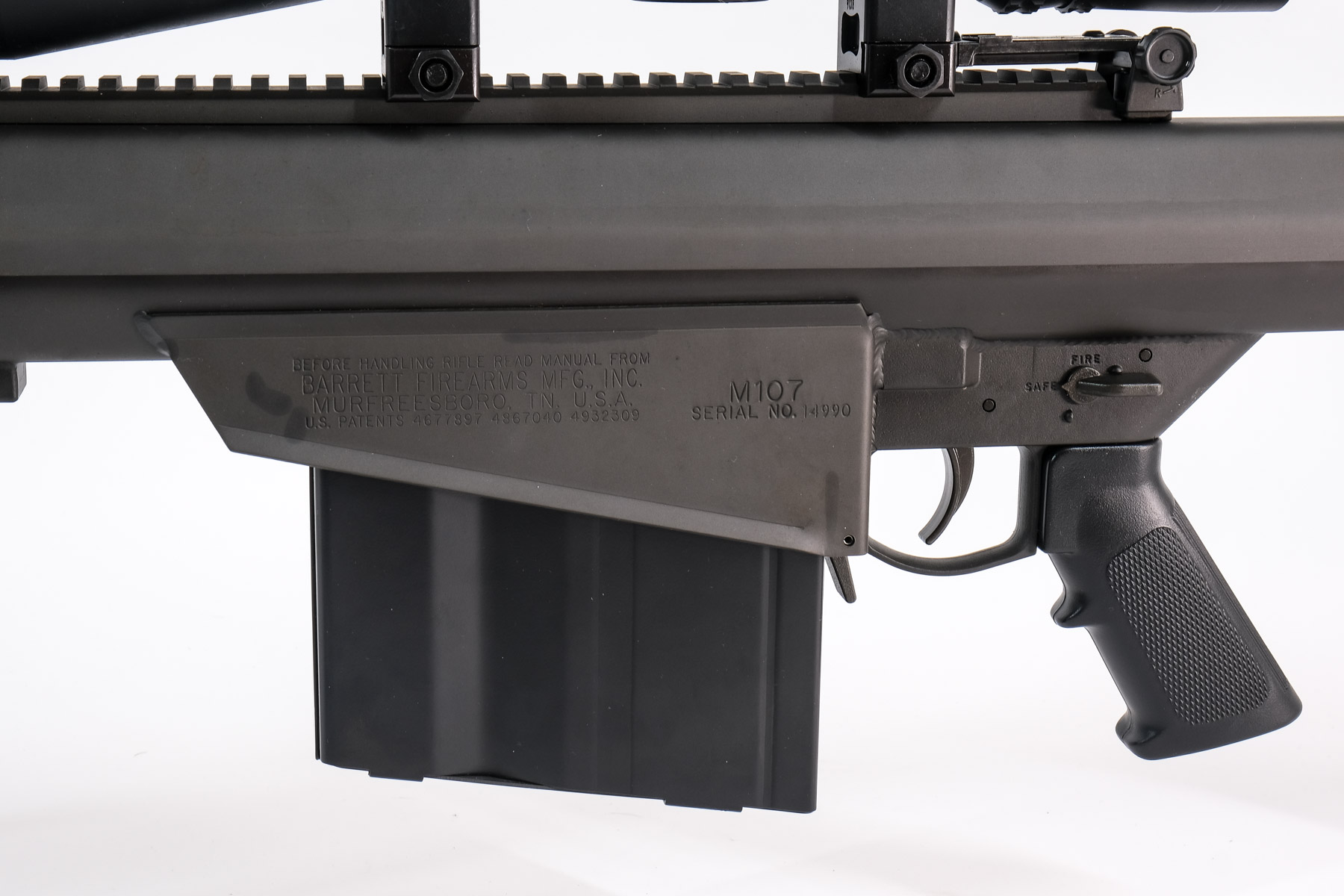 Barrett M107 50 Bmg Semi Auto Rifle Ct Firearms Auction
