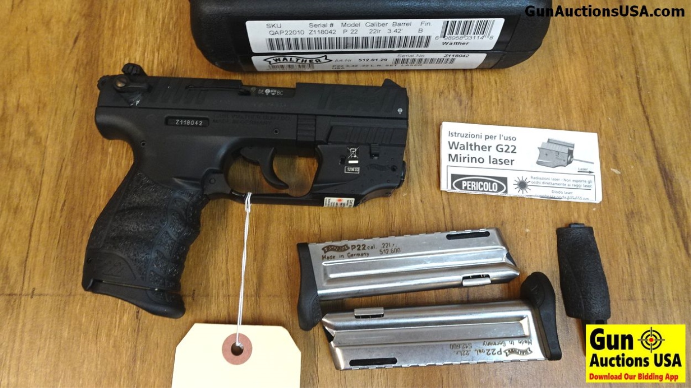 Walther P22 Laser