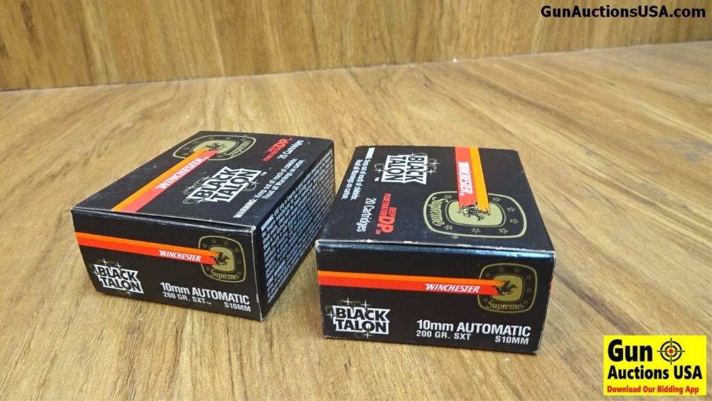 10mm Ammo Black Talon