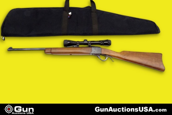 Ruger No.3 .223 cal. Falling Block Rifle. Excellent . 22" Barrel. Shiny ...