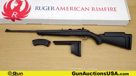 Ruger AMERICAN .22 WMR Rifle. Like New. 22" Barrel. Bolt Action ...