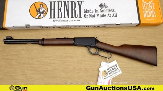HENRY H001Y .22 S-L-LR Rifle. NEW in Box. 16.25" Barrel. Lever Action ...