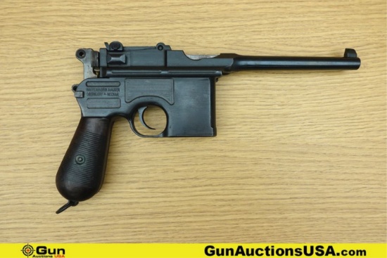 WAFFENFABRIK MAUSER C-96 BROOMHANDLE 7.63X25 MAUSER ALL MATCHING ...