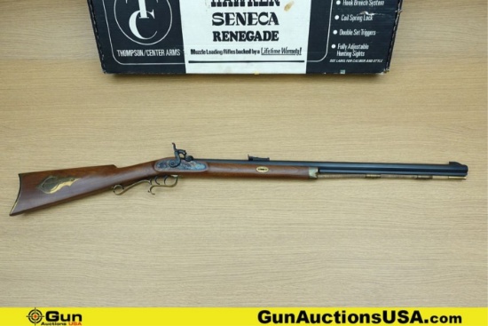 THOMPSON CENTER ARMS HAWKEN .45 Caliber Rifle. Very Good. 28" Barrel. Muzzle Loader Features ...