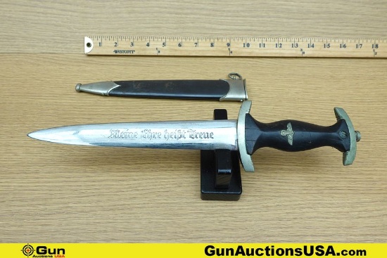 Robert Klaas Solingen SS Officer's Dagger RARE Knife. Very Good. Shiny ...