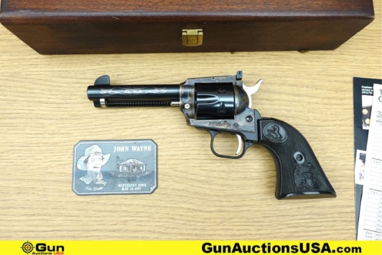 COLT NEW FRONTIER .22 JOHN WAYNE THE DUKE .22 LR COMMEMORATIVE Revolver ...