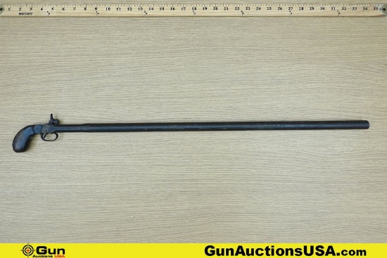 Unknown CANE GUN Appears to be .62 Caliber COLLECTOR'S Pistol. Good ...
