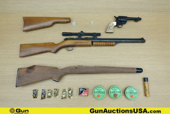 Appears to be .177 Rifle/Revolver. Good condition, Normal Handling ...