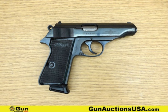 WALTHER WAFFENFABRIK PP 9MM KURZ MATCHING NUMBERS PISTOL. Good ...