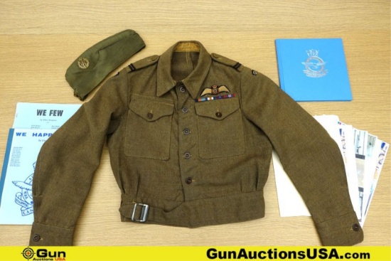 Military Surplus COLLECTOR'S PILOT OFFICER UNIFORM. Good Condition. RAF ...