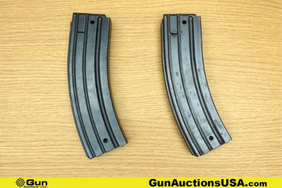 Armalite AR18 Magazines. Good Condition. Two AR-18 40 Rd Metal Mags ...