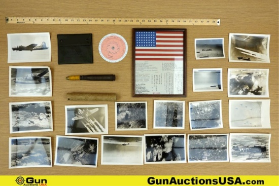 Military Surplus COLLECTOR'S Inert Shell, Photos, Etc. . Good Condition ...