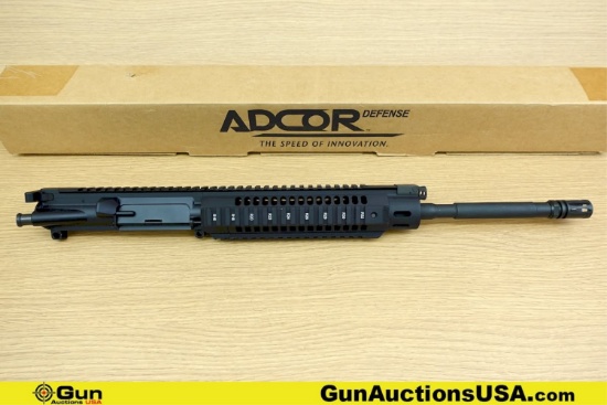 ADCOR DEFENSE 5.56 NATO Upper Receiver. Excellent. External Piston ...