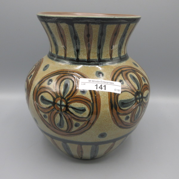 Japanese Tosen pottery vase-made in Japan | Proxibid