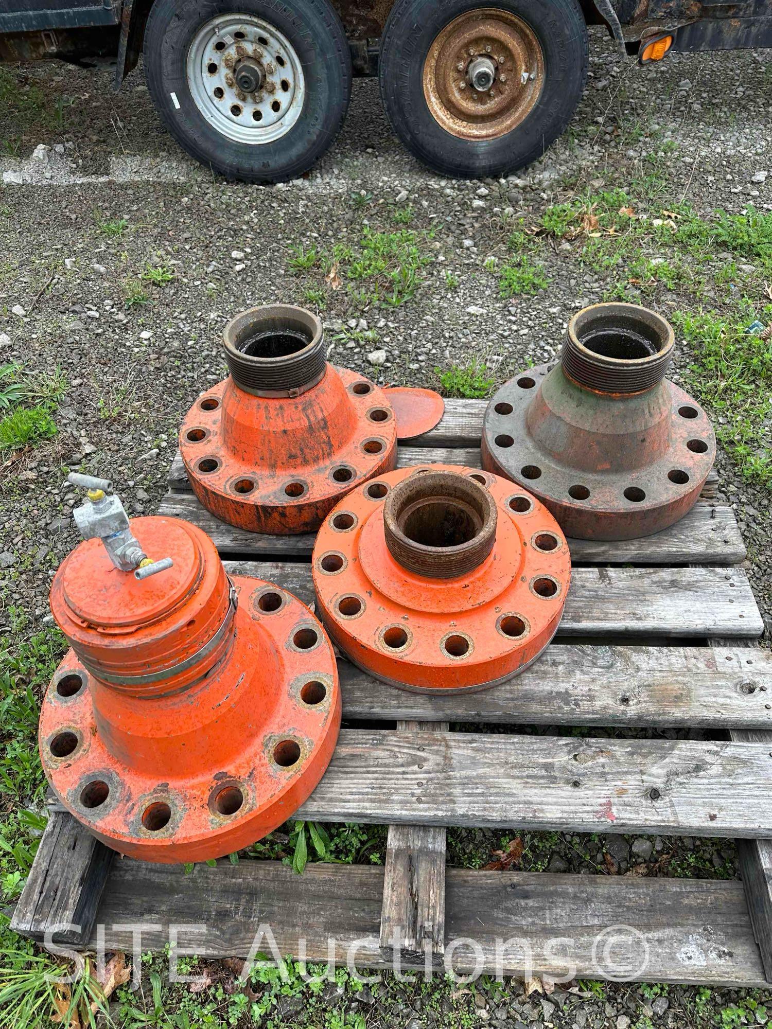 7-1/16 10 K Elmar Wireline Flanges x E-32 Thread | Proxibid