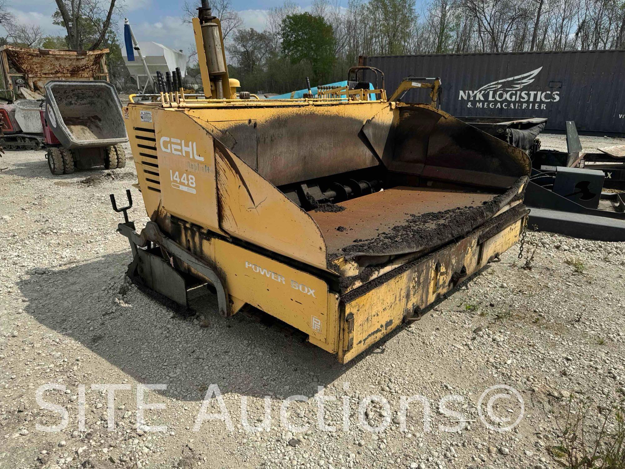 2001 Gehl 1448 Asphalt Paver | Proxibid 2001 Gehl 1448 Asphalt Paver | Proxibid