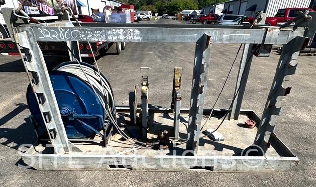 Wireline Pressure Control Skid w/ Grease Hose & | Proxibid