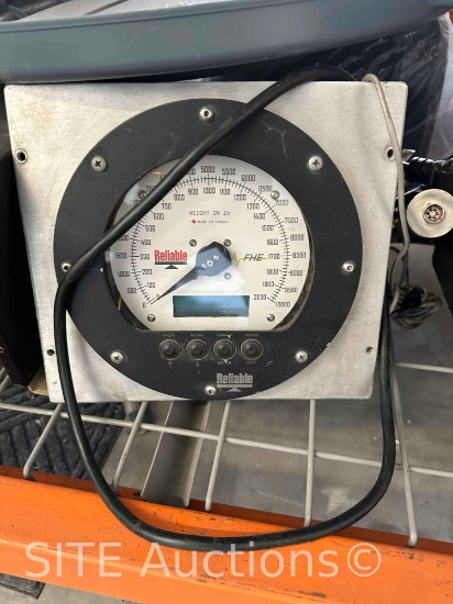Wireline/Slickline Panel Mount Weight Indicator | Heavy Construction ...