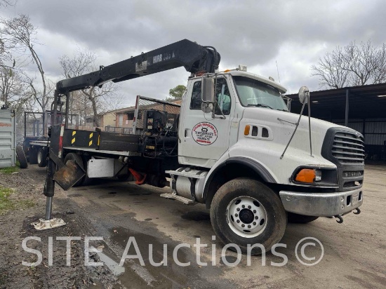 2007 Hiab 335K-4 Hipro Boom Crane Mounted on Tri/A Sterling LT9500 ...