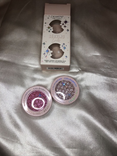 Colourpop Serving Looks Super Shock Shadow Duo for Real & Frog, Retail ...