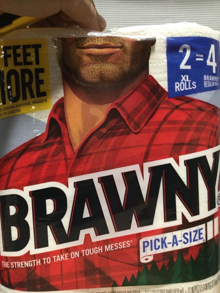 Brawny Paper Towels Beard