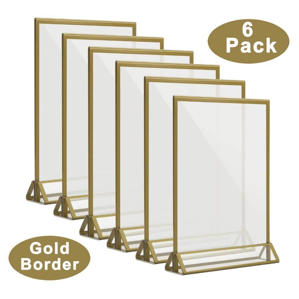 Acrylic Double Sided Frames Display Holder with | Proxibid