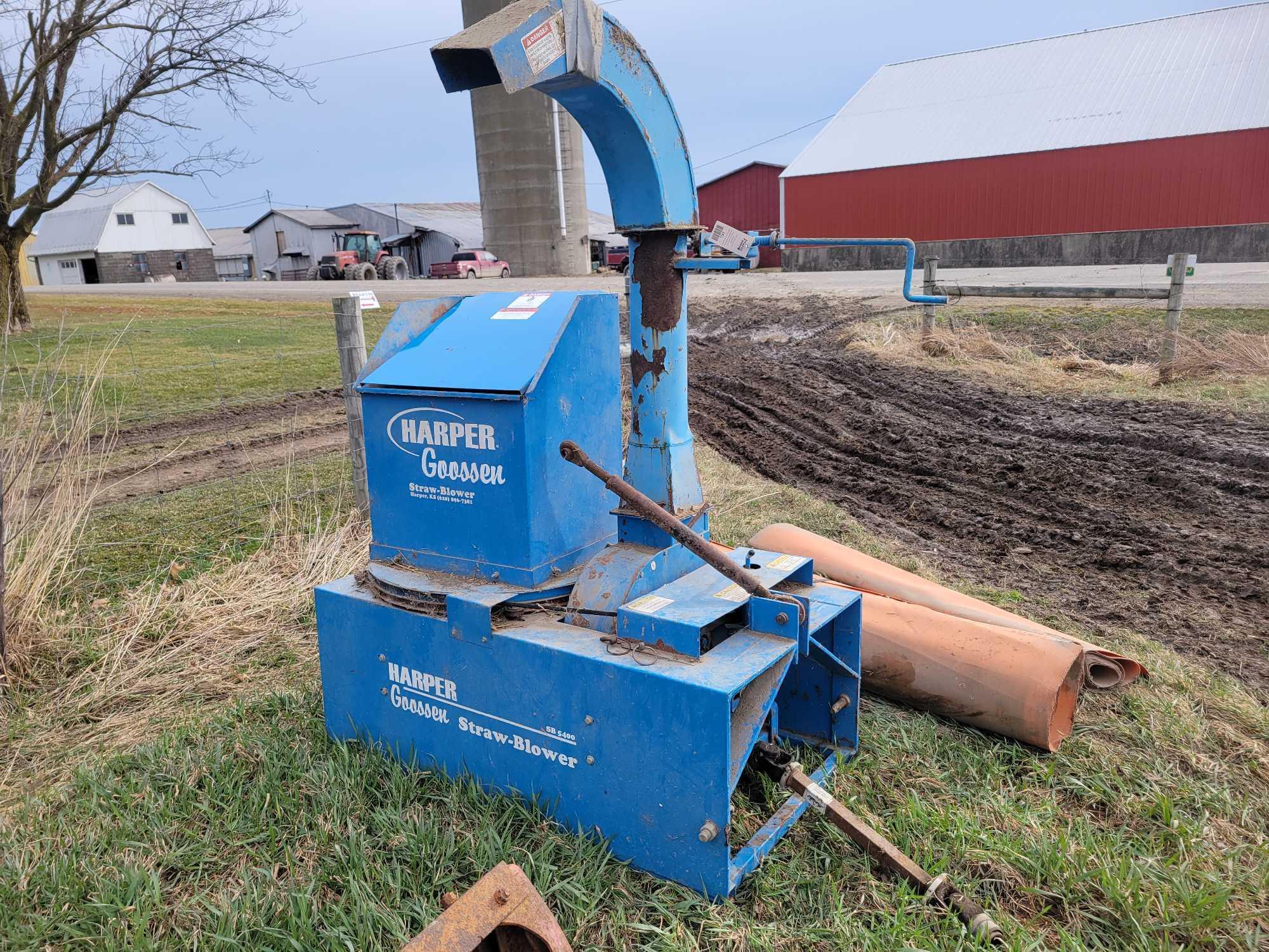 Harper 3pt small sq bale chopper | Proxibid