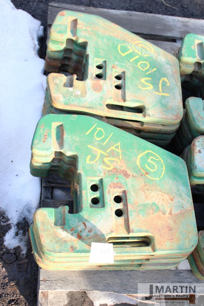 10- JD suitcase weights (x10) | Proxibid