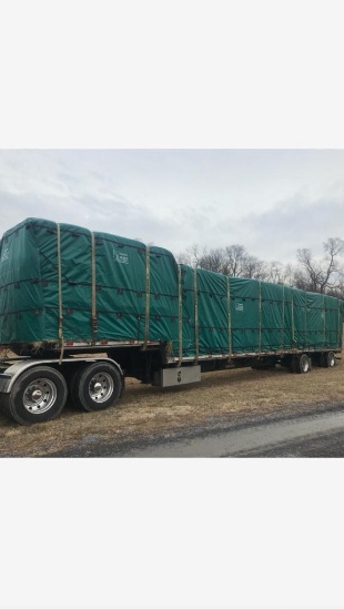 53' Bale Tarp System for Step Deck Trailer | Online Auctions | Proxibid