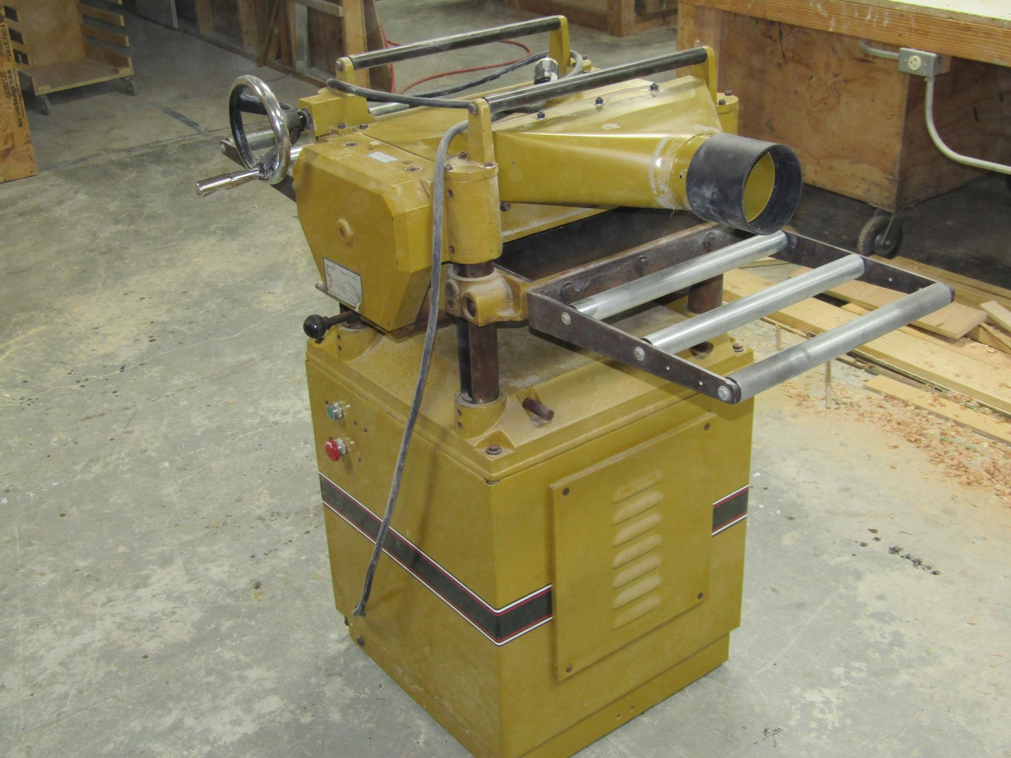 (19468)- Powermatic 15 planer, 220v 1 phase | Proxibid