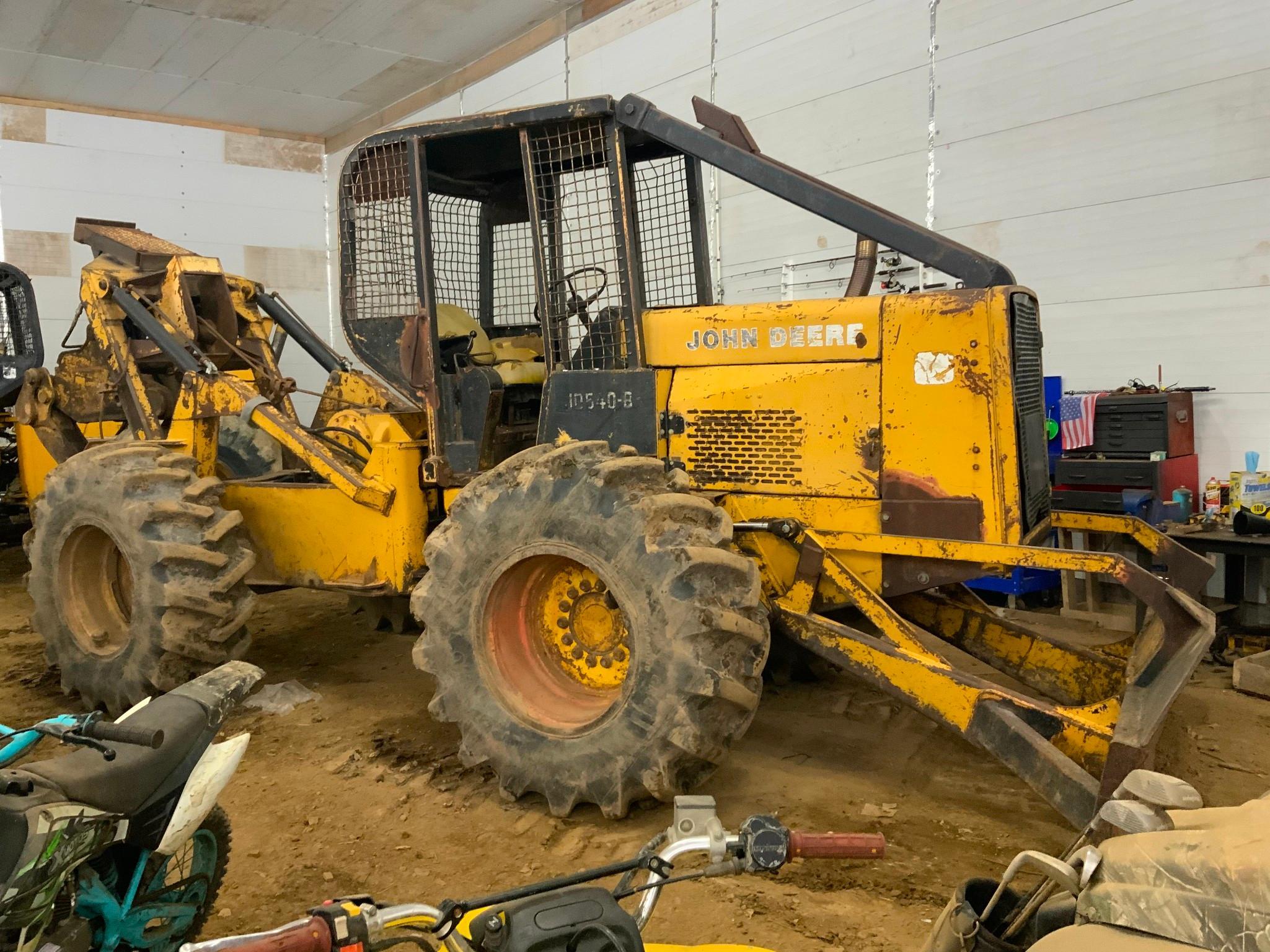 33242) John Deere 540-B Skidder Proxibid, 47% OFF