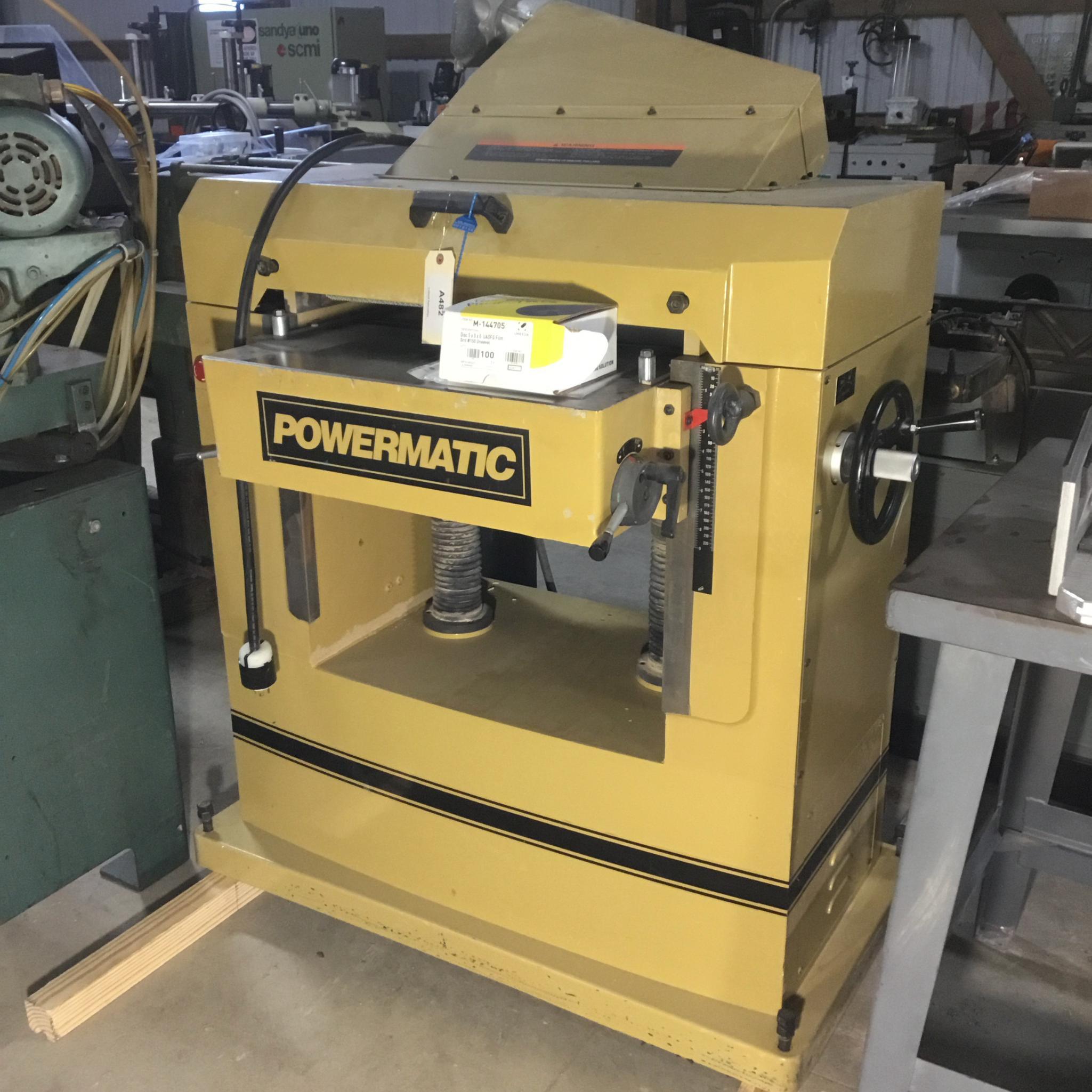 (16156) Power Matic 22" Planer Spiral head Cutter | Proxibid